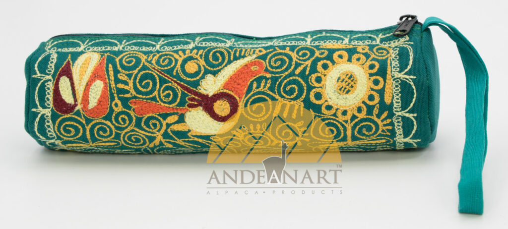 Embroidered Pencil Case Colca Canyon Style by AndeanaArt - US Stock ...